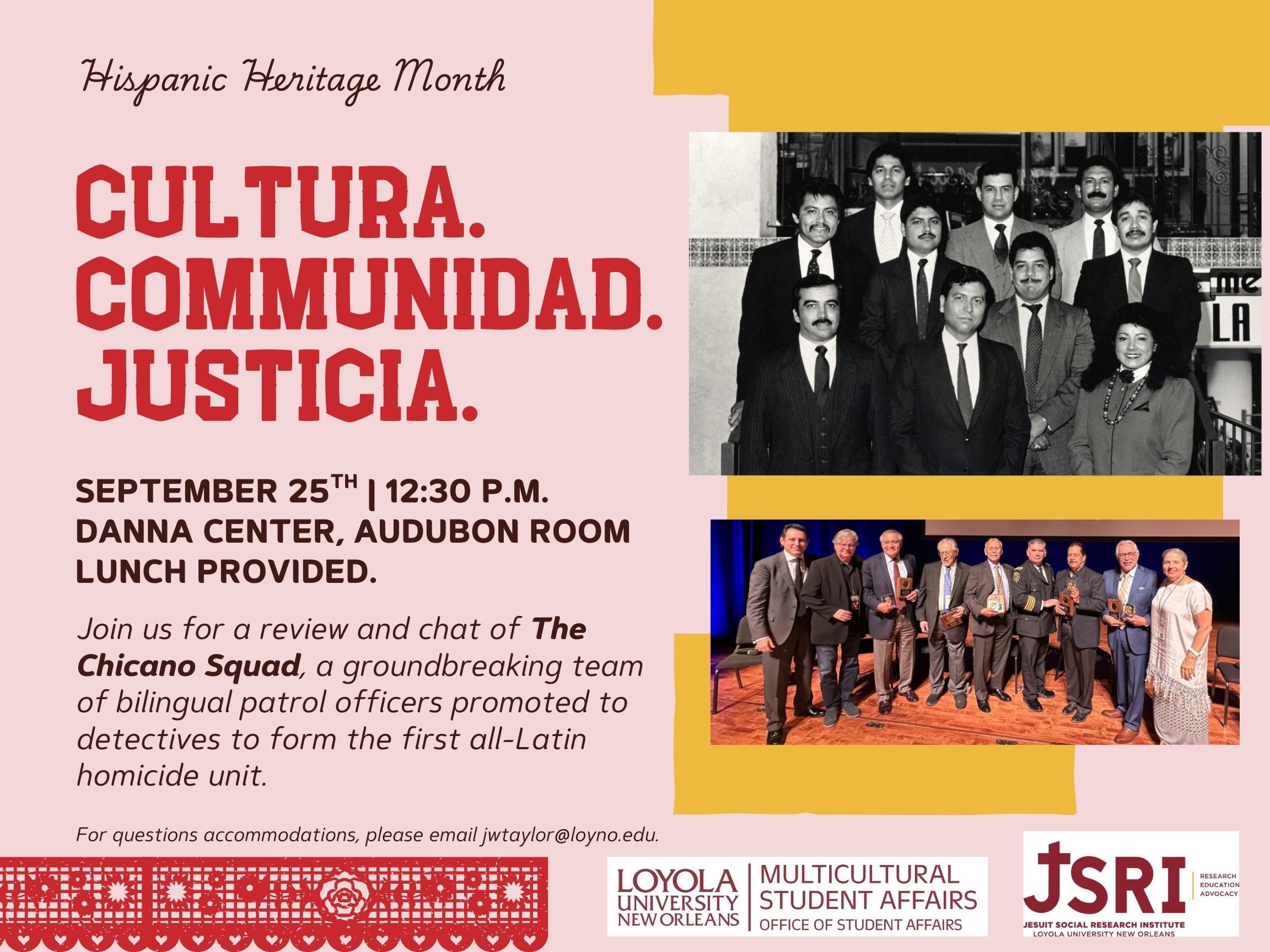 Cultura. Communidad. Justicia. | Loyola University New Orleans